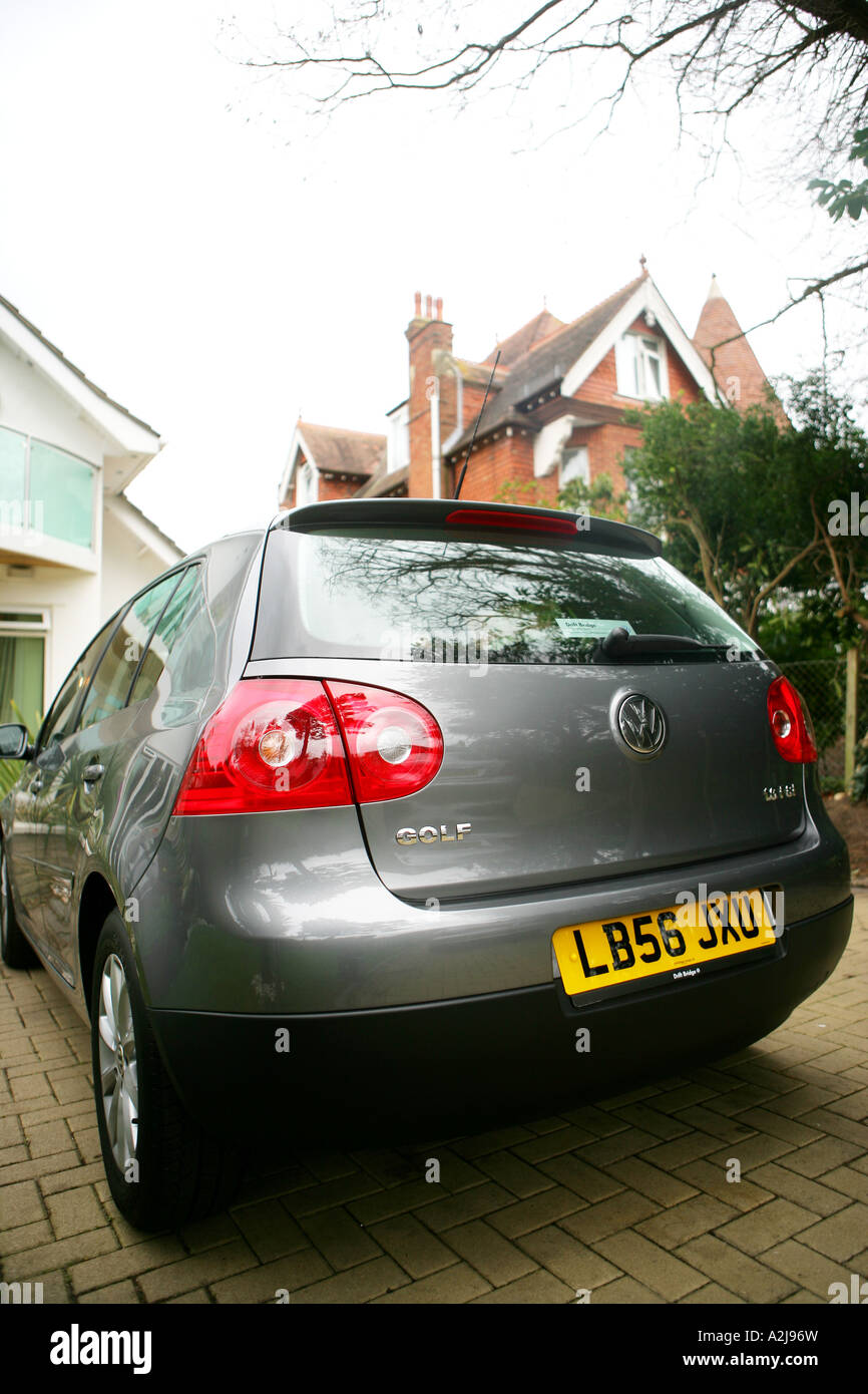 Car on driveway hi-res stock photography and images - Alamy