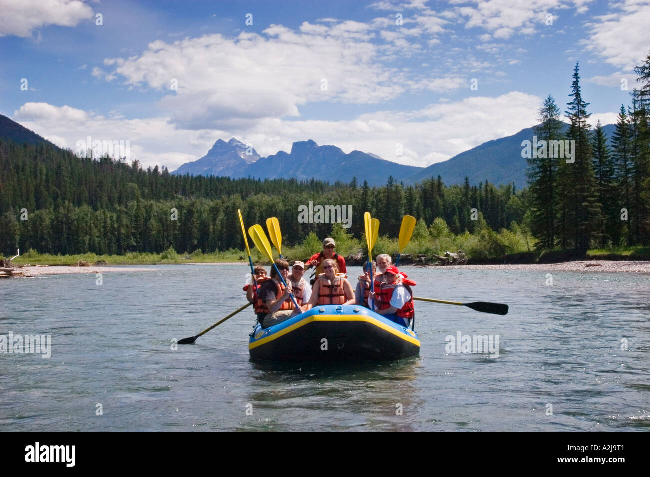 Whitewater rafting on the Flathead River with Wild River Adventures ...