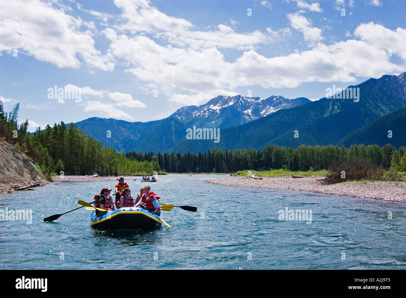 Rafting on Middle Fork of Flathead River with Wild River Adventures ...