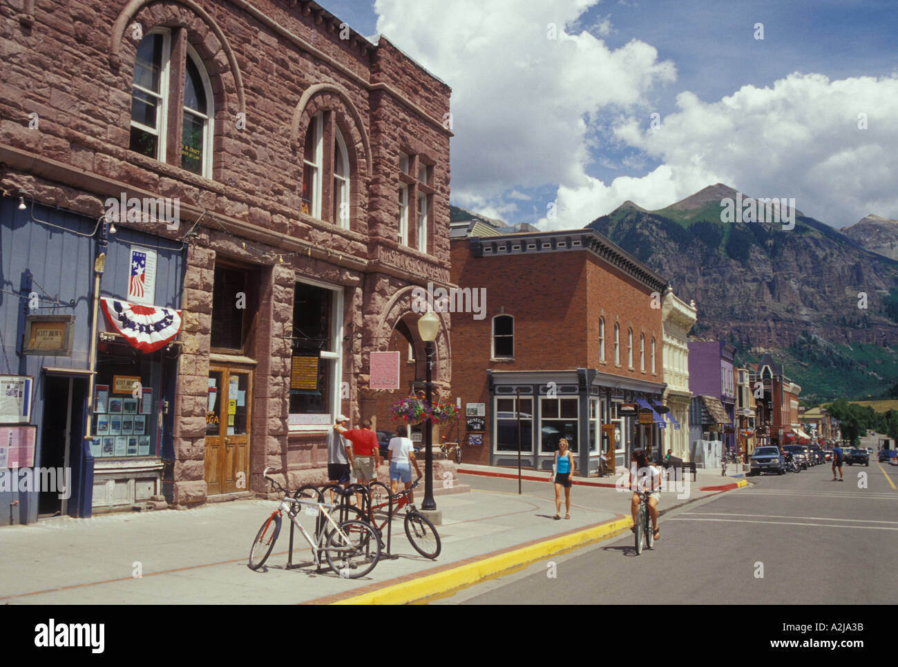 Downtown telluride hi-res stock photography and images - Alamy