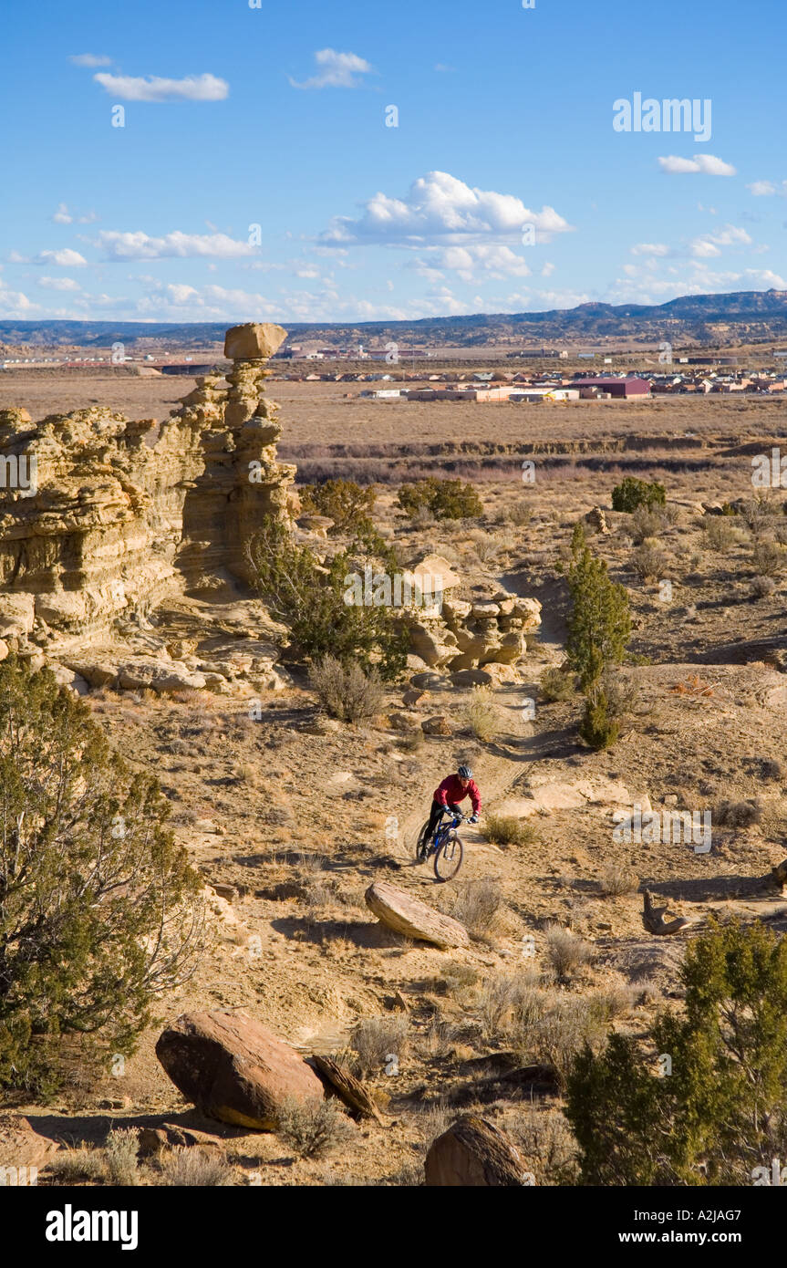 Mountain biking on the High Desert Trail System in Gallup New Mexico ...