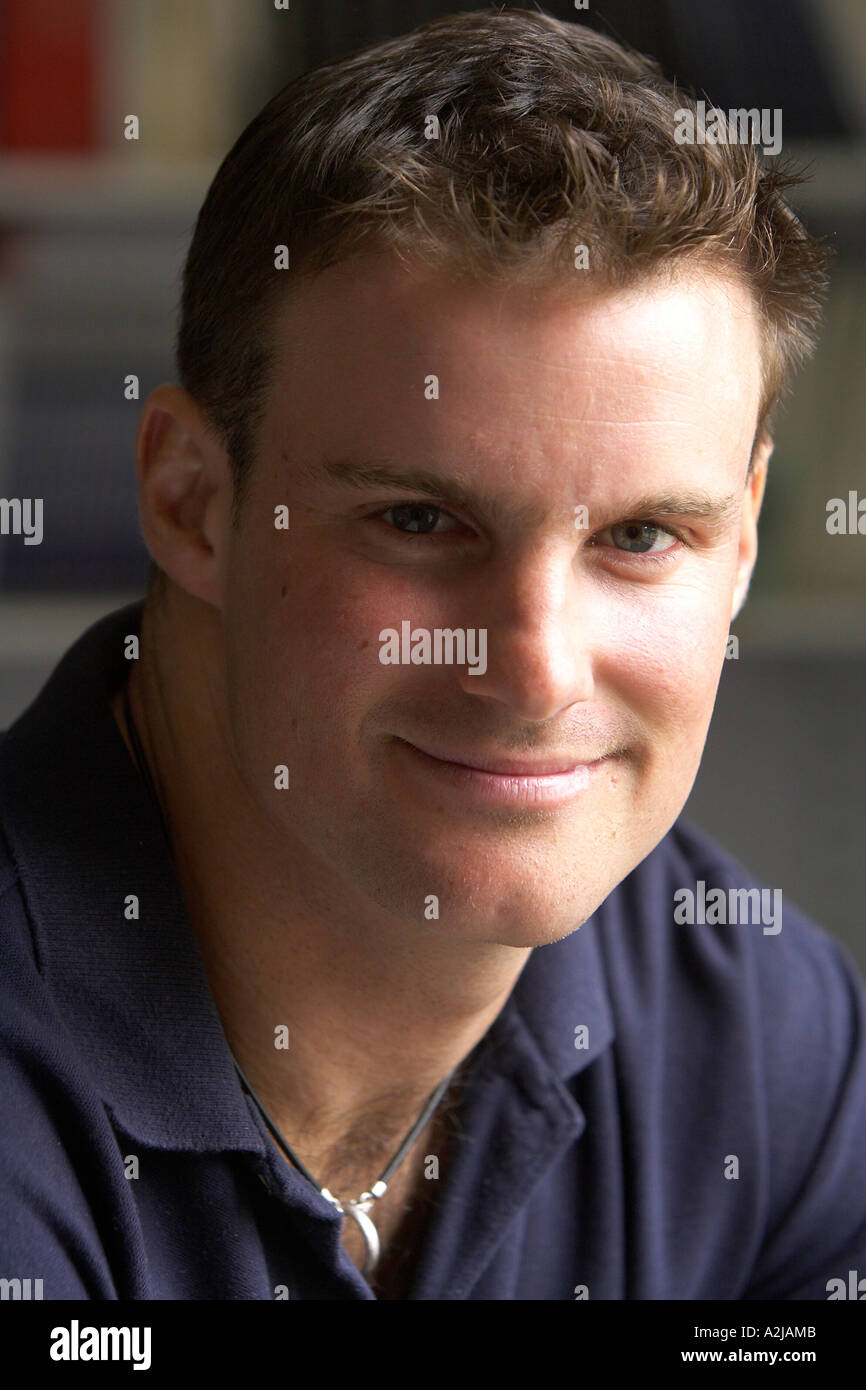 England and Middlesex Cricketer Andrew Strauss pictured at his old ...