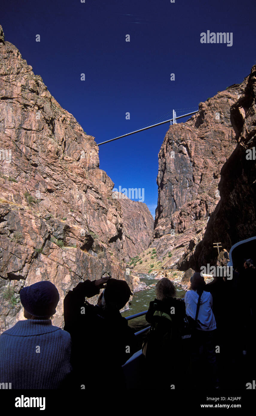 Vertical Bridge Royal Gorge Train