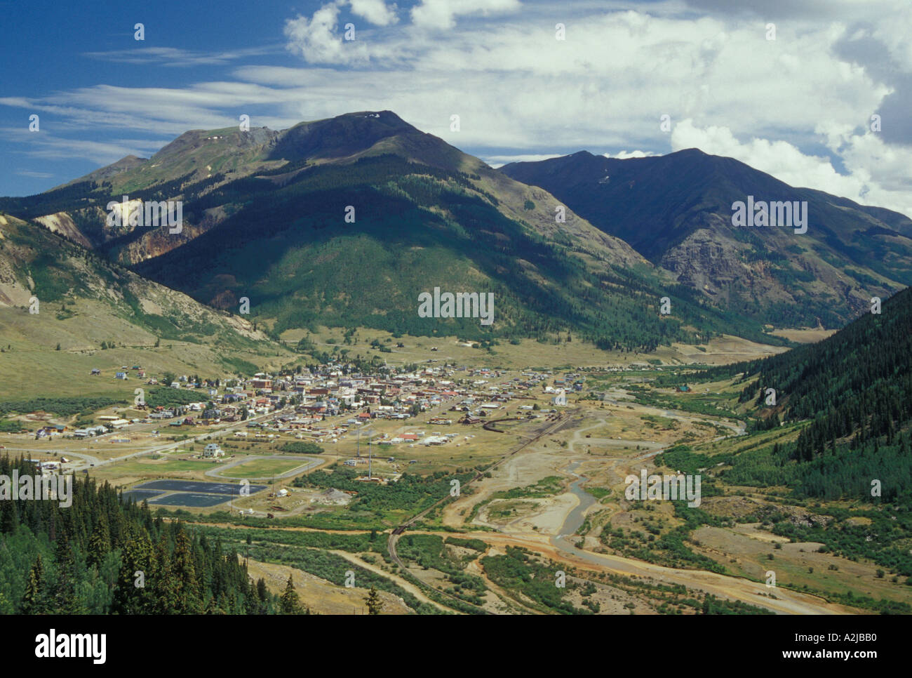 Silverton colorado panorama hi-res stock photography and images - Alamy