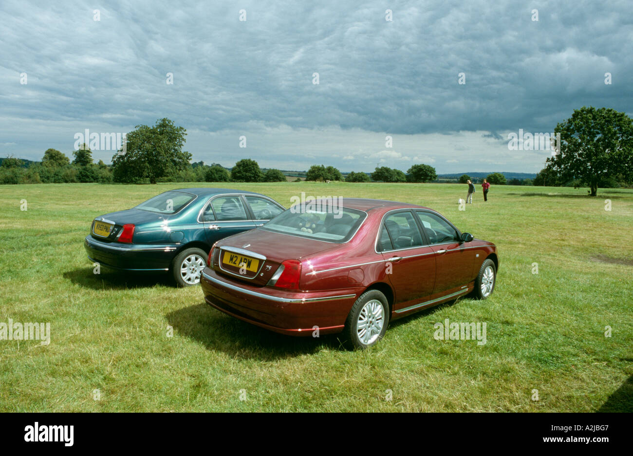 Rover 75 saloon 1999 model hi-res stock photography and images - Alamy