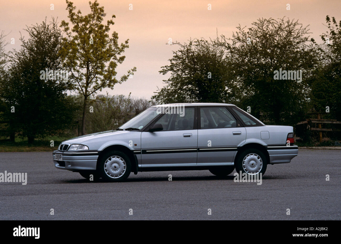 Rover 416 Si Saloon. Model years 400 Series 1990 to 1995 Stock Photo ...