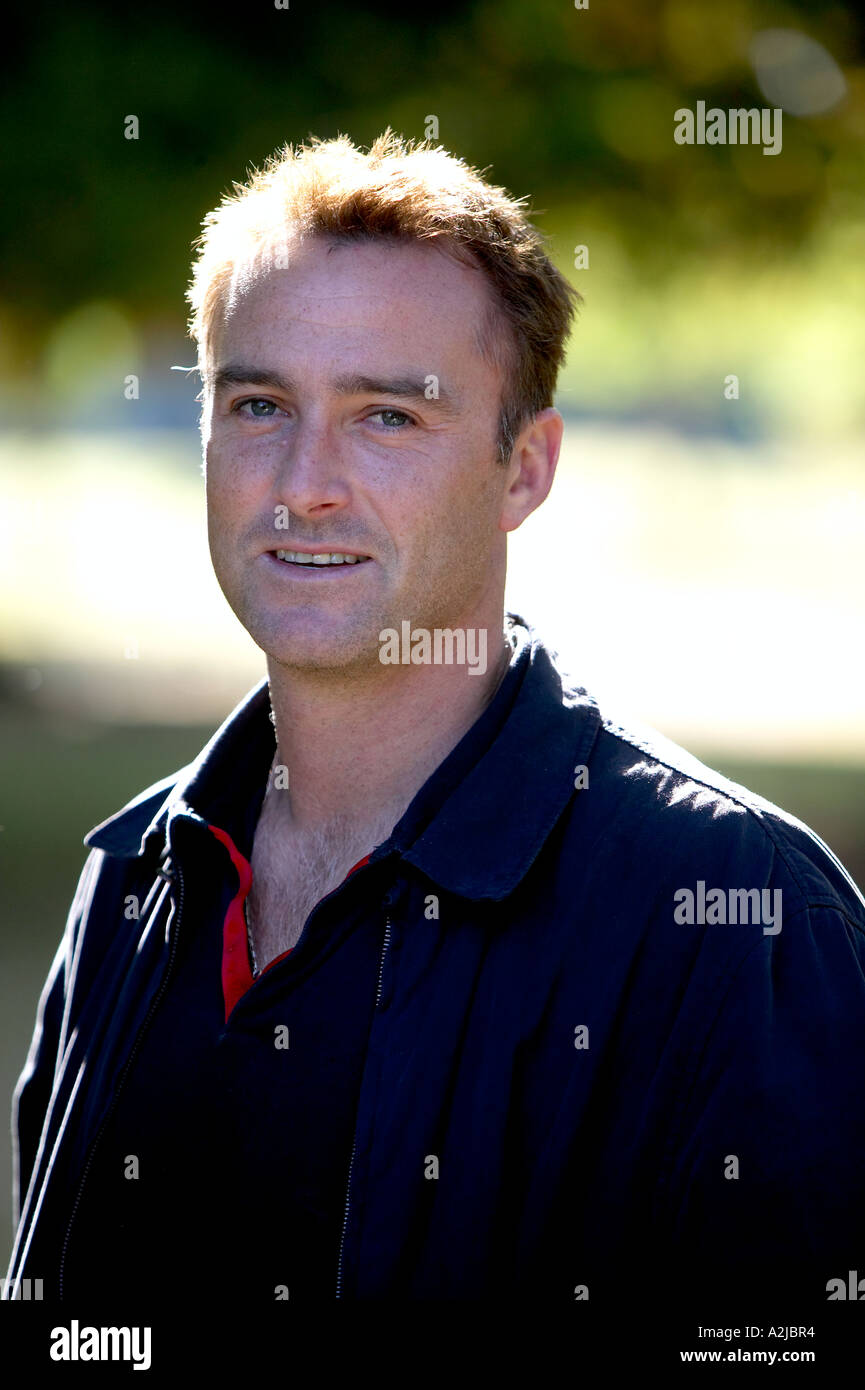 England and Surrey Cricketer Graham Thorpe pictured at Hampton Court ...