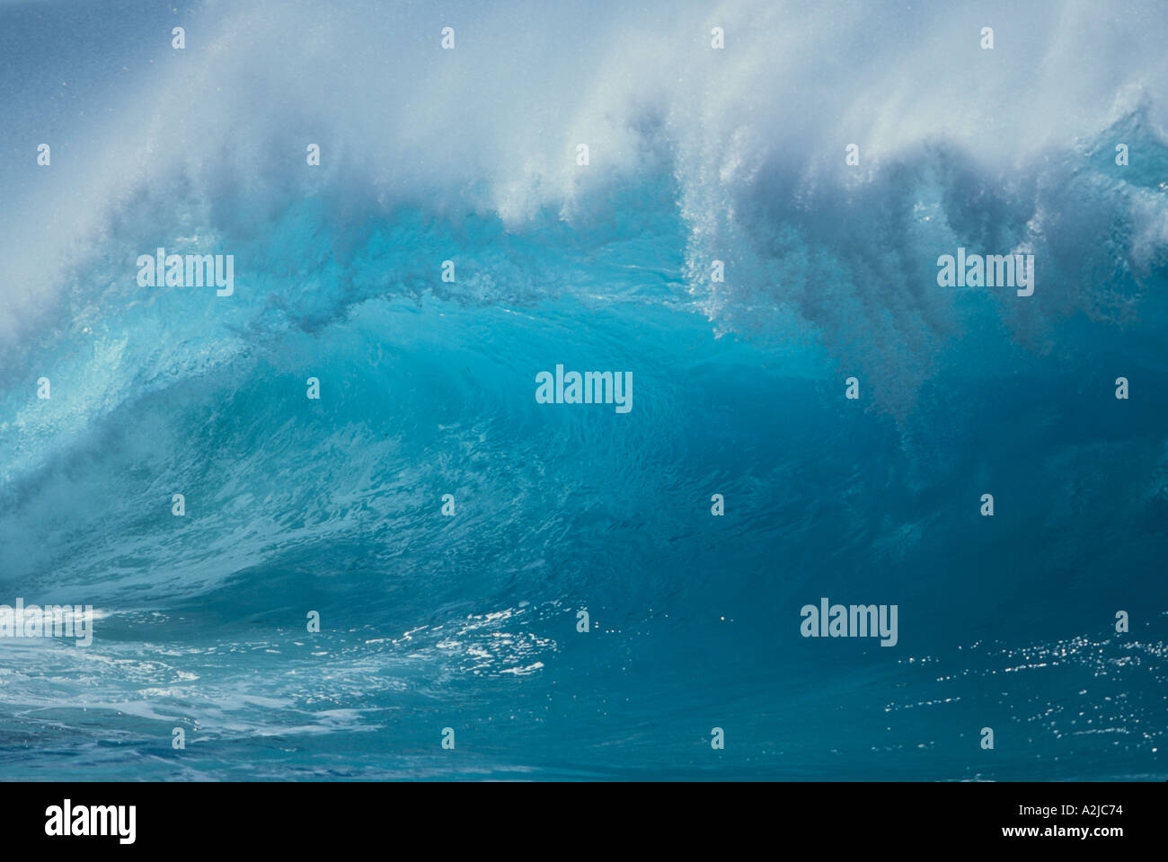 Wave curling over hi-res stock photography and images - Alamy