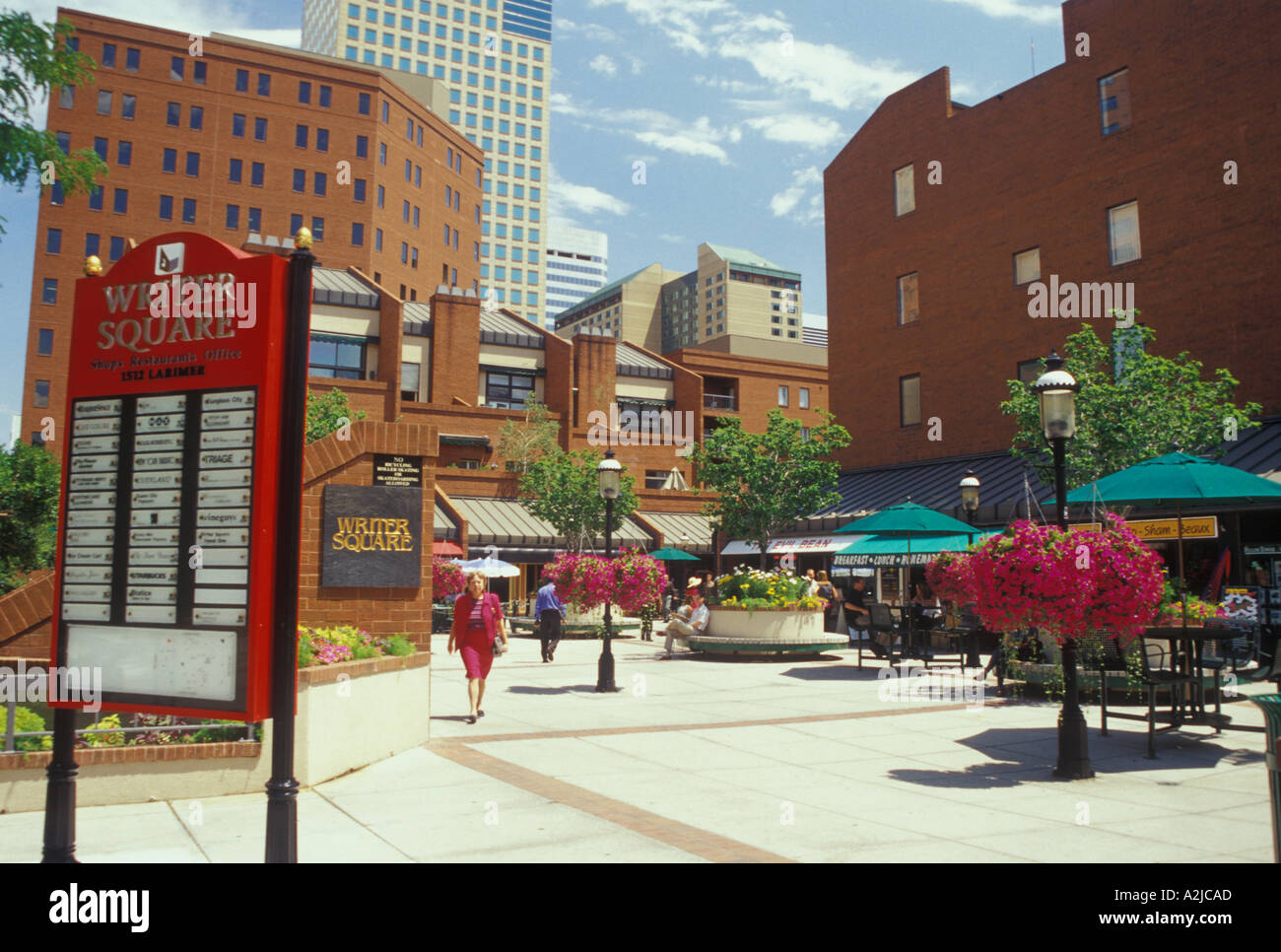 Writer square denver hi-res stock photography and images - Alamy
