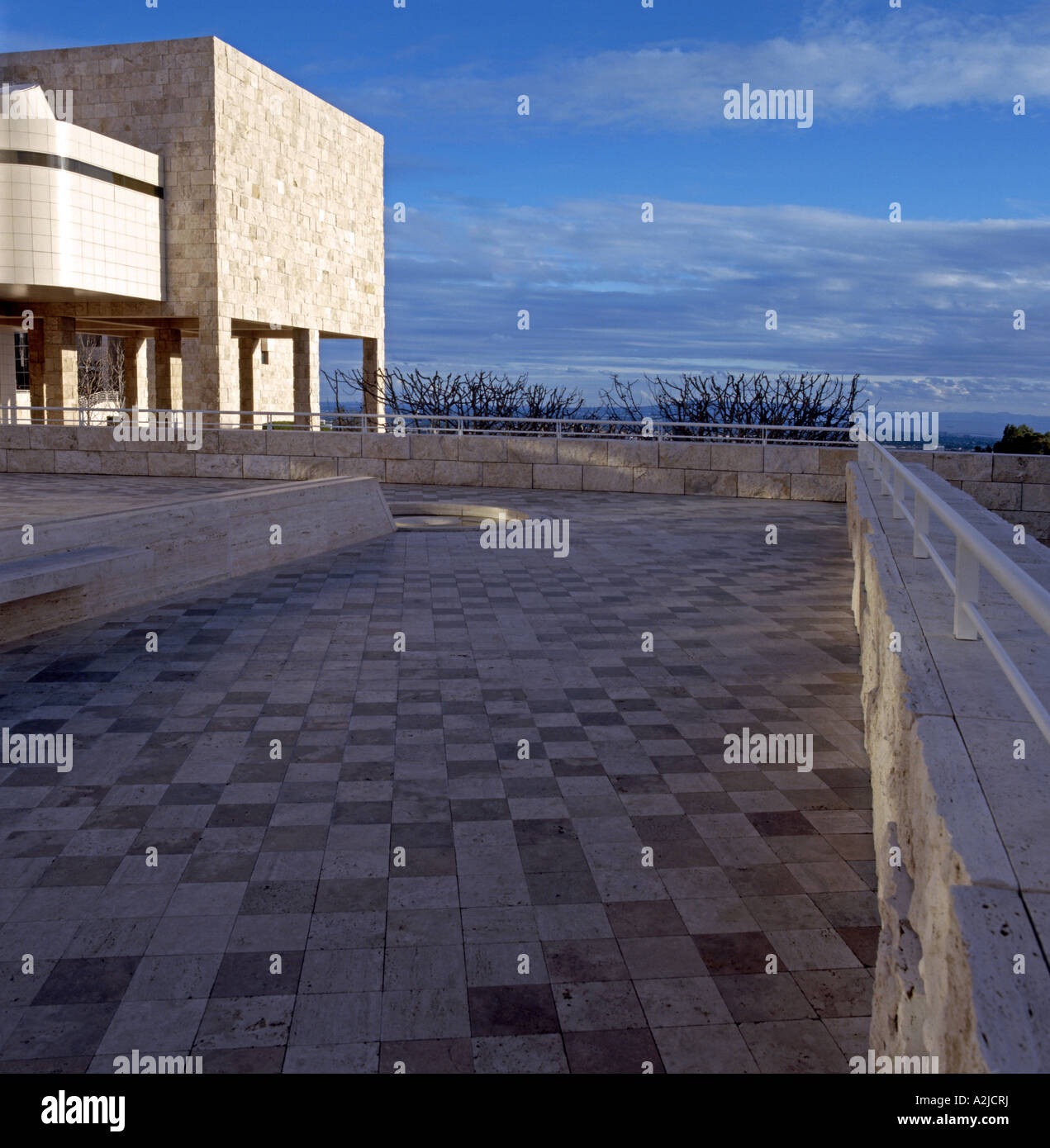 Getty Center Museum and Art Gallery, Los Angeles, California, USA Stock ...