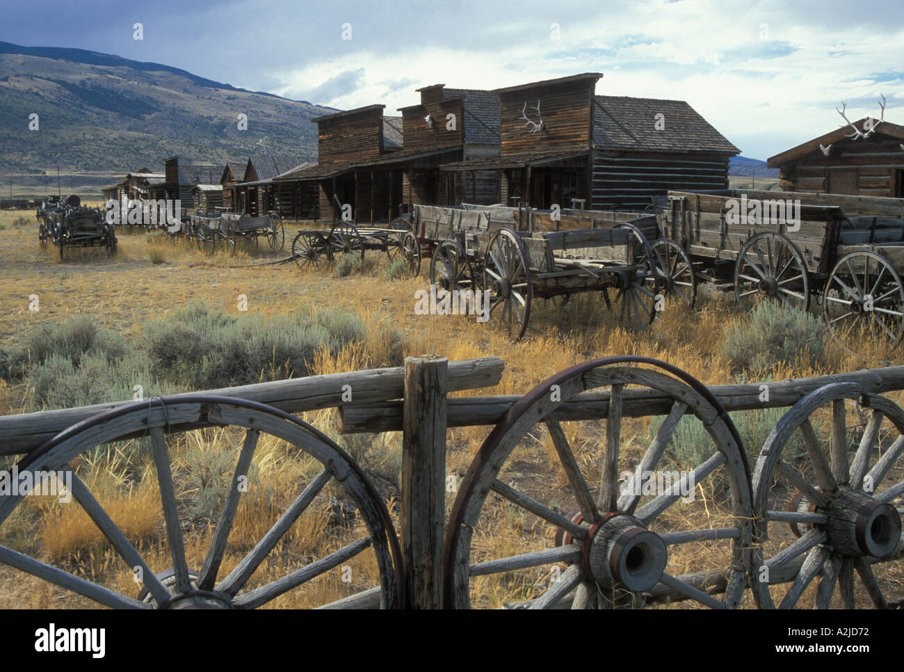 Old trail town cody hi-res stock photography and images - Alamy