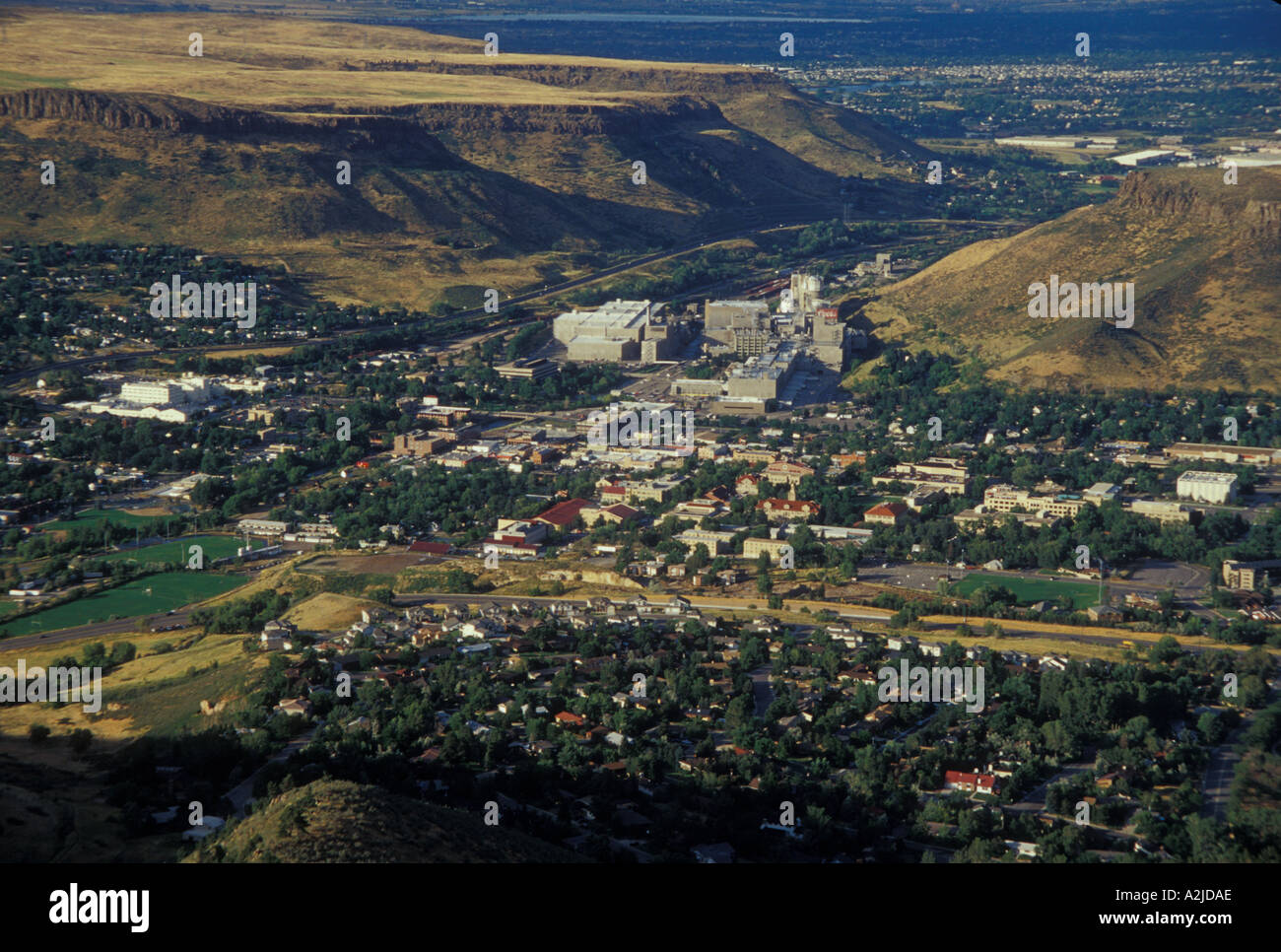 Golden colorado aerial hi-res stock photography and images - Alamy