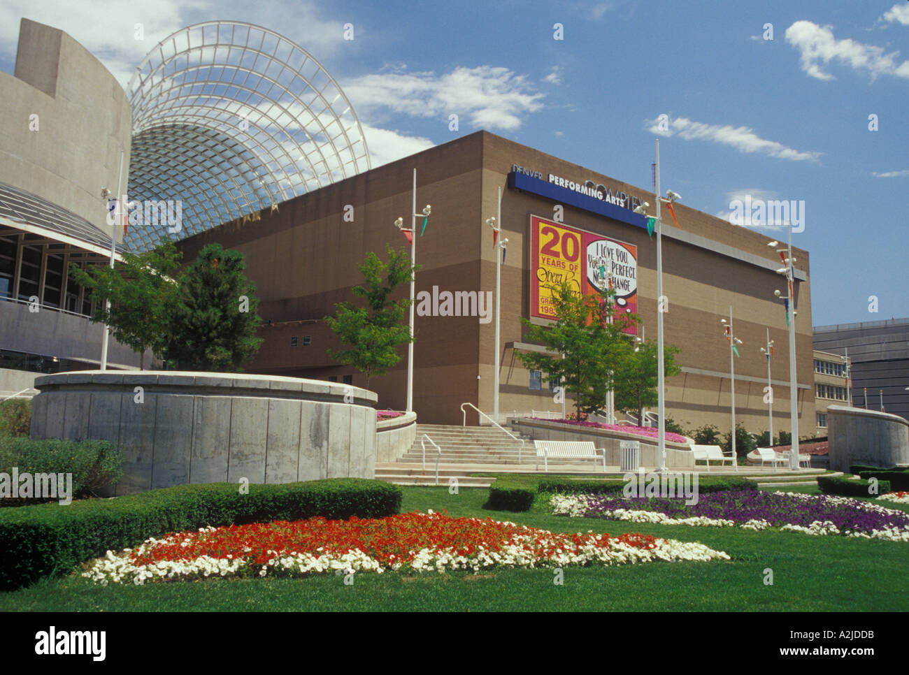 Denver performing arts complex hi-res stock photography and images - Alamy