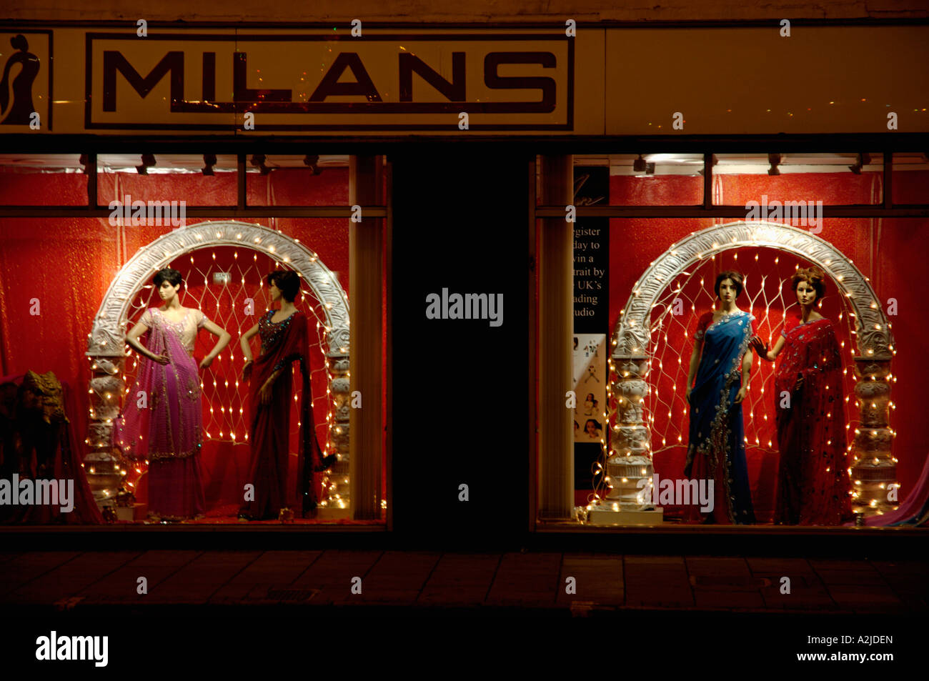 Indian Clothes Shop Stock Photo - Alamy