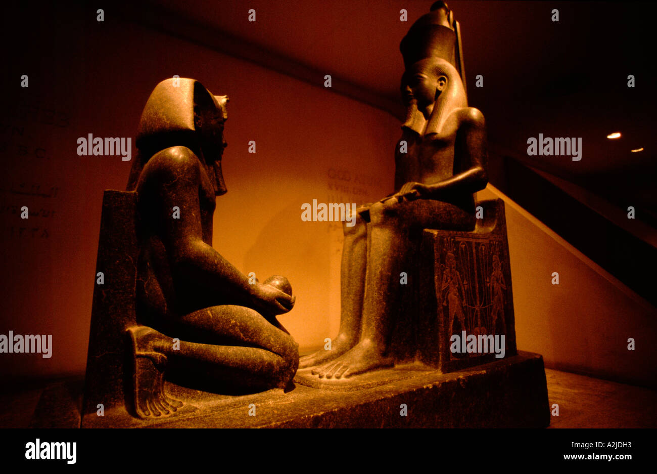 Africa - Egypt - Luxor - Luxor Museum - Cachette Hall, statue of ...