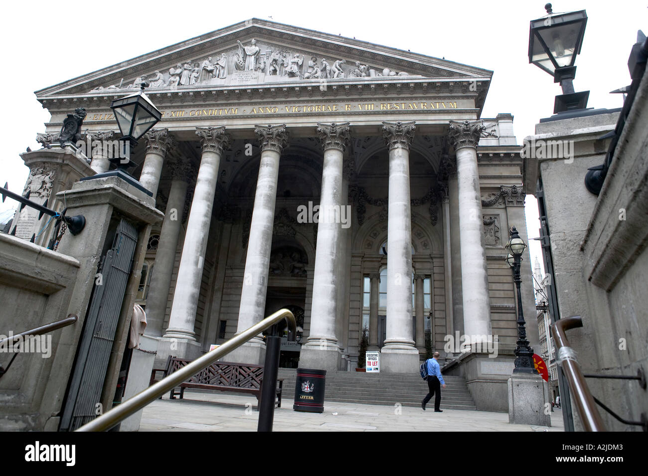 Bank Square London UK Stock Photo - Alamy
