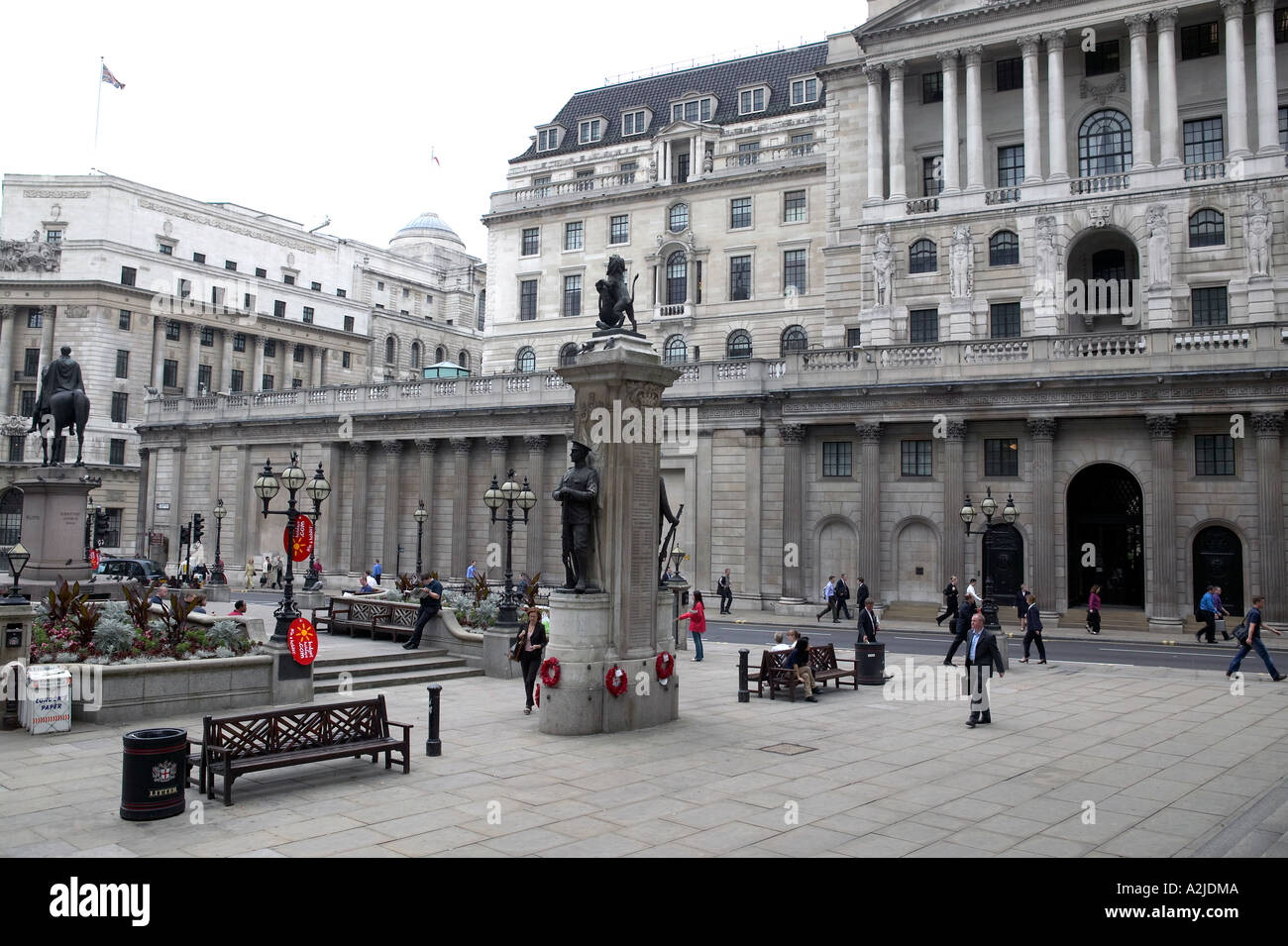 Bank Square London UK Stock Photo - Alamy
