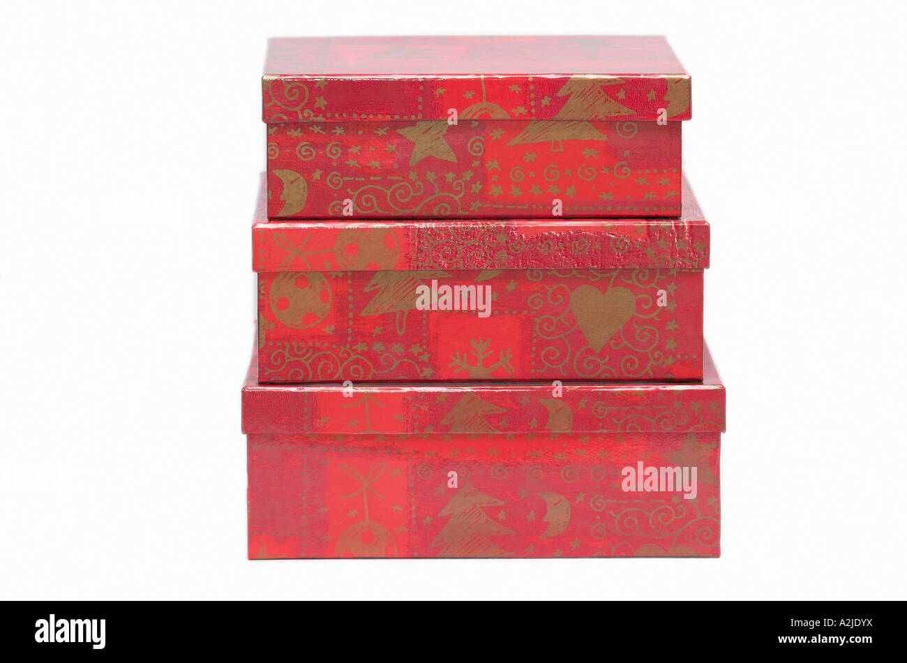 Stack of gifts Stock Photo - Alamy