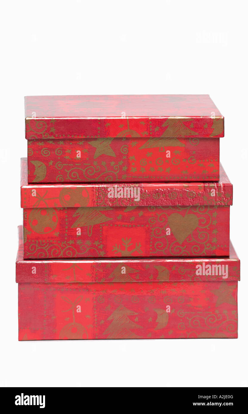 Stack of gifts Stock Photo - Alamy