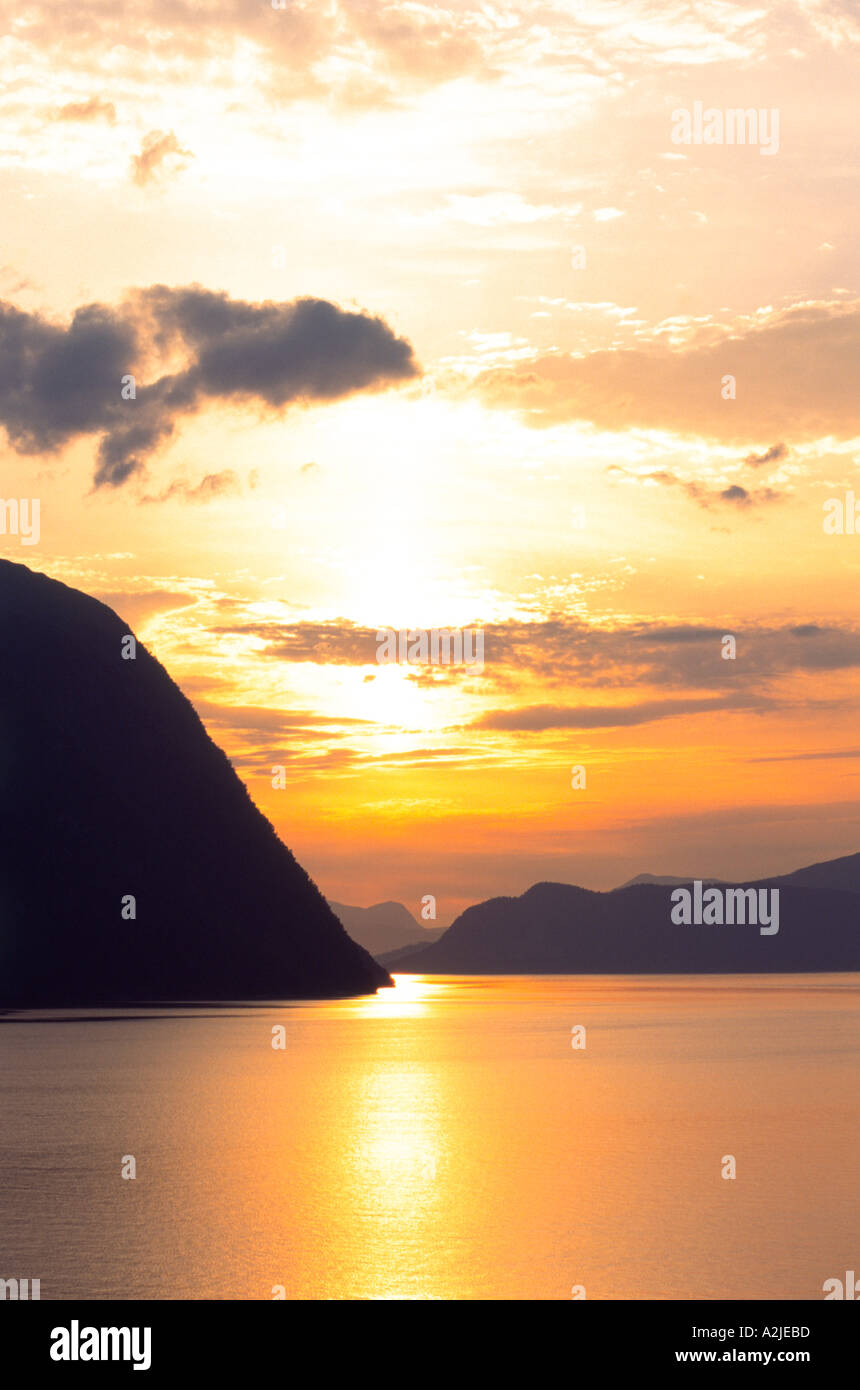 Norway Stor Fjord Stock Photo - Alamy