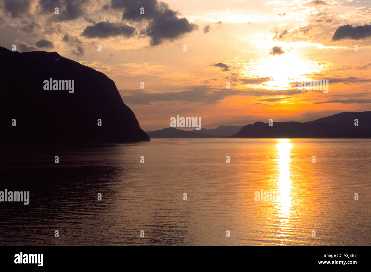 Norway Stor Fjord Stock Photo - Alamy