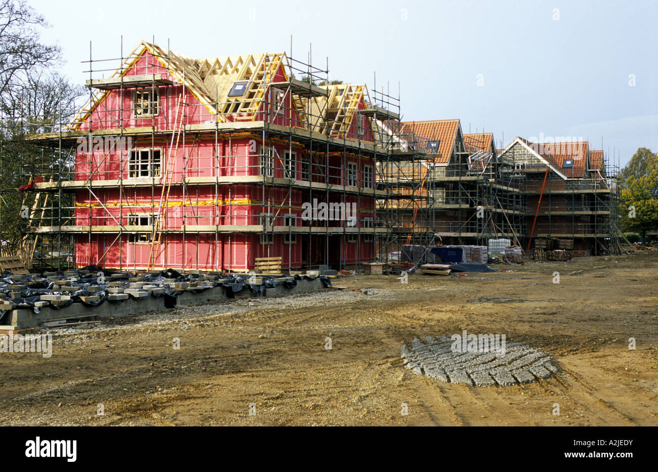Modern methods of construction hi-res stock photography and images - Alamy