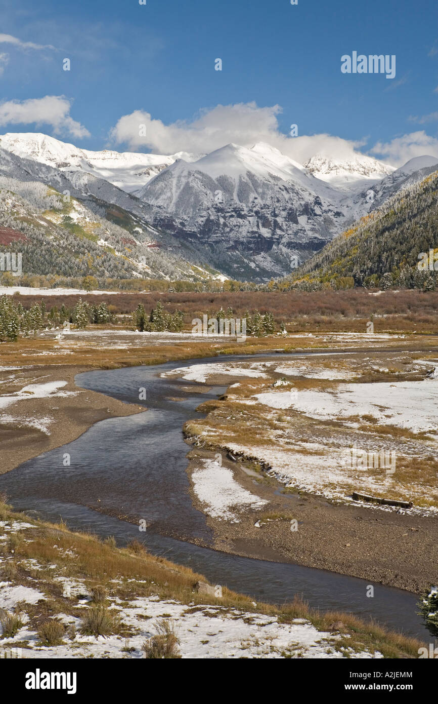 Telluride valley, Colorado Stock Photo - Alamy