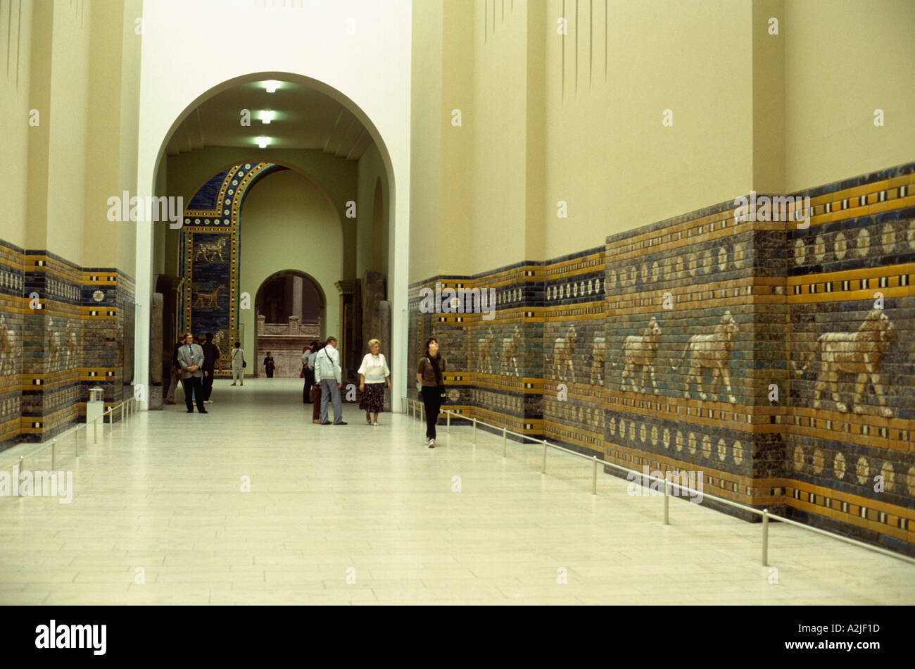 Germany Berlin Pergamon Museum Ishtar Gate Stock Photo - Alamy