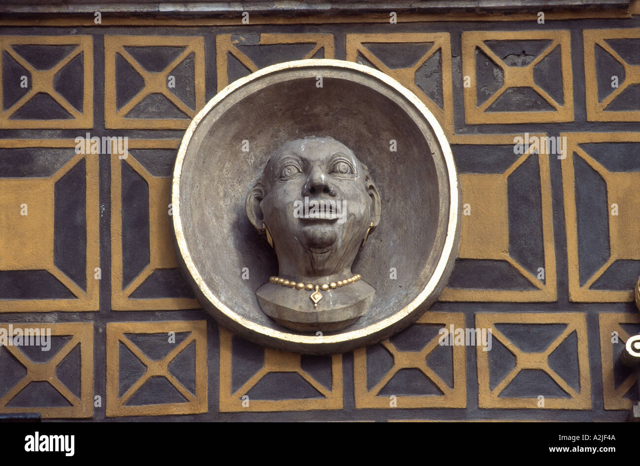 Poland Warsaw Old Town Square Bust Stock Photo - Alamy