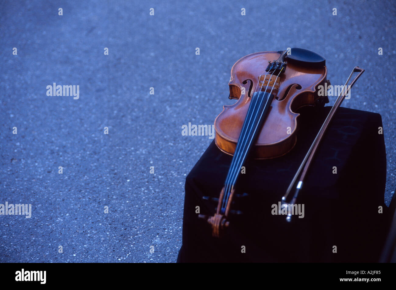 Austria Salzburg Violin Stock Photo - Alamy