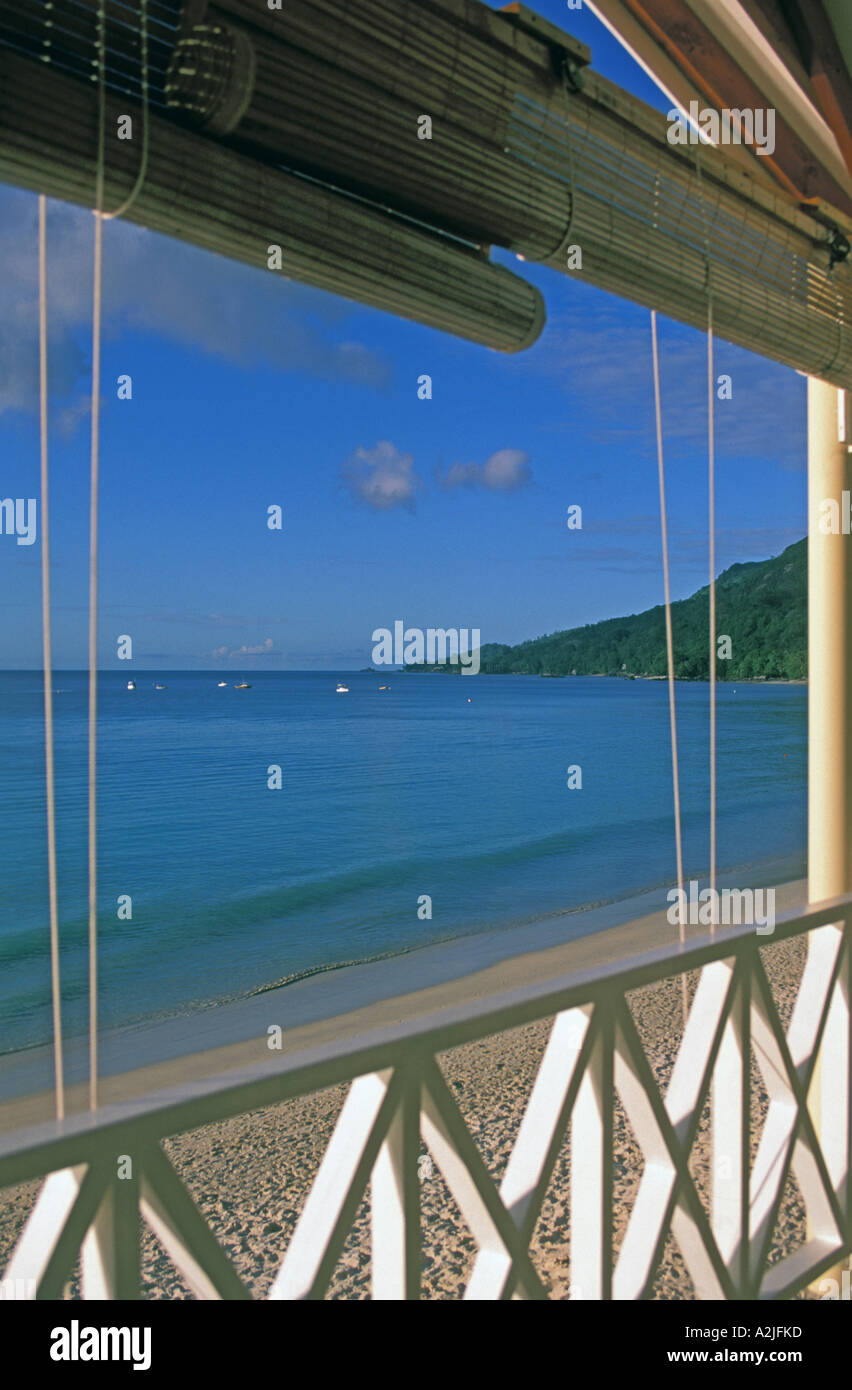 Africa, Seychelles, Mahe Island, Coral Strand Hotel Stock Photo - Alamy