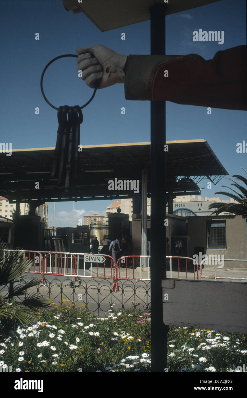 the keys of the rock of the smallest of the United Kingdoms colonies ...