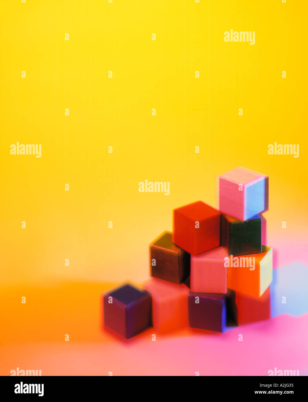 Group kids playing construction blocks hi-res stock photography and ...