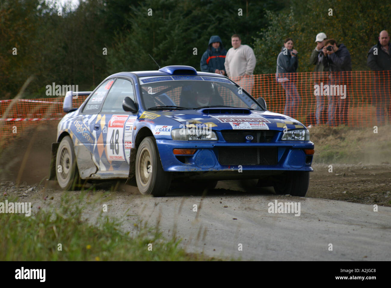 Trackrod Rally Yorkshire 2004 Stock Photo - Alamy