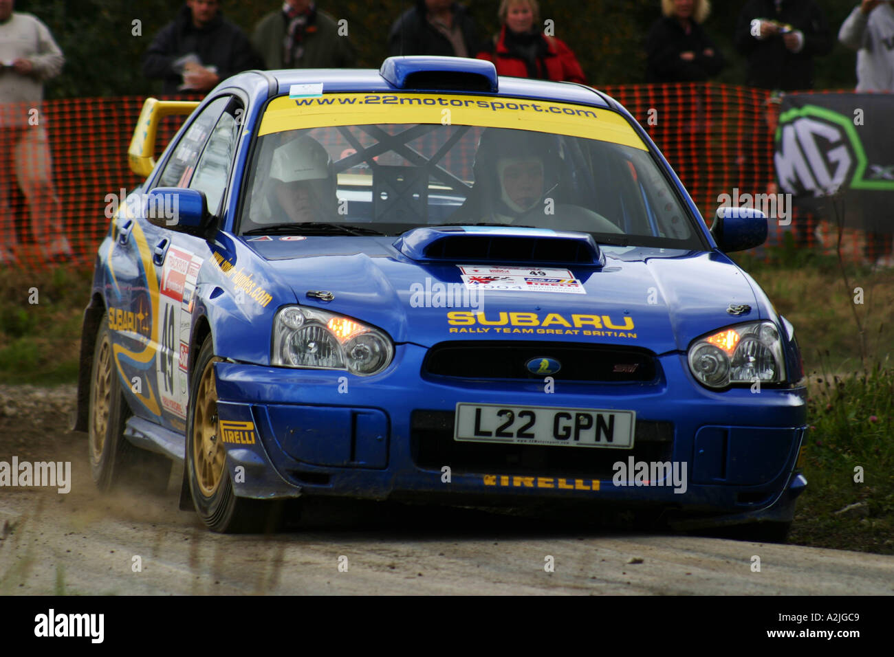 Trackrod Rally Yorkshire 2004 Stock Photo - Alamy