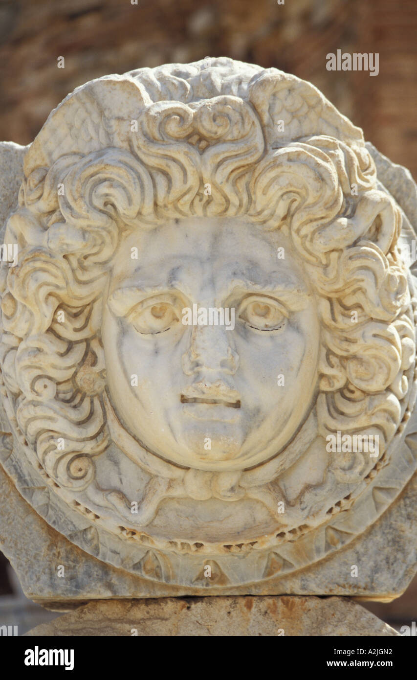 Libya roman medusa hi-res stock photography and images - Alamy