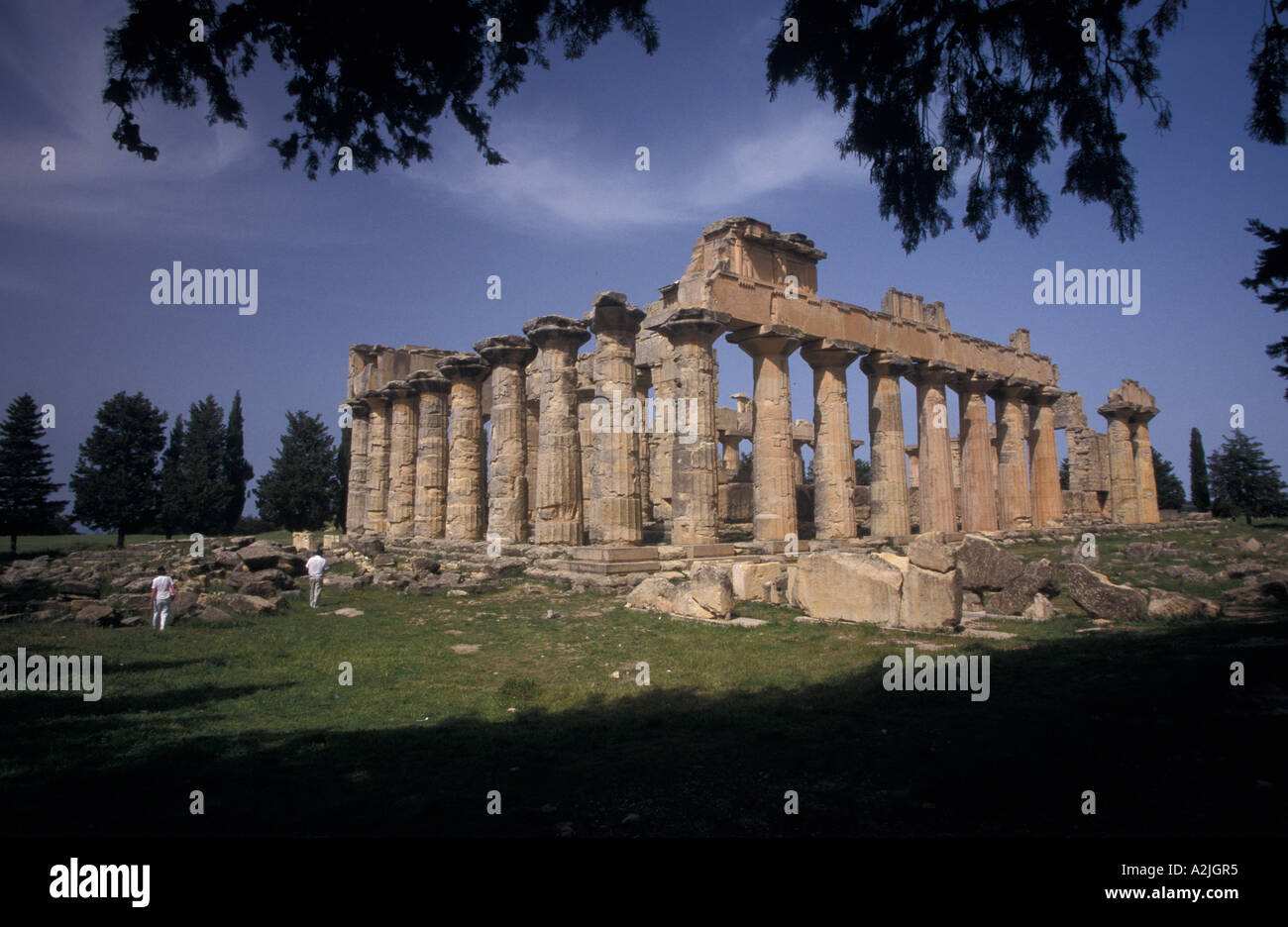 Temple of zeus cyrene hi-res stock photography and images - Alamy