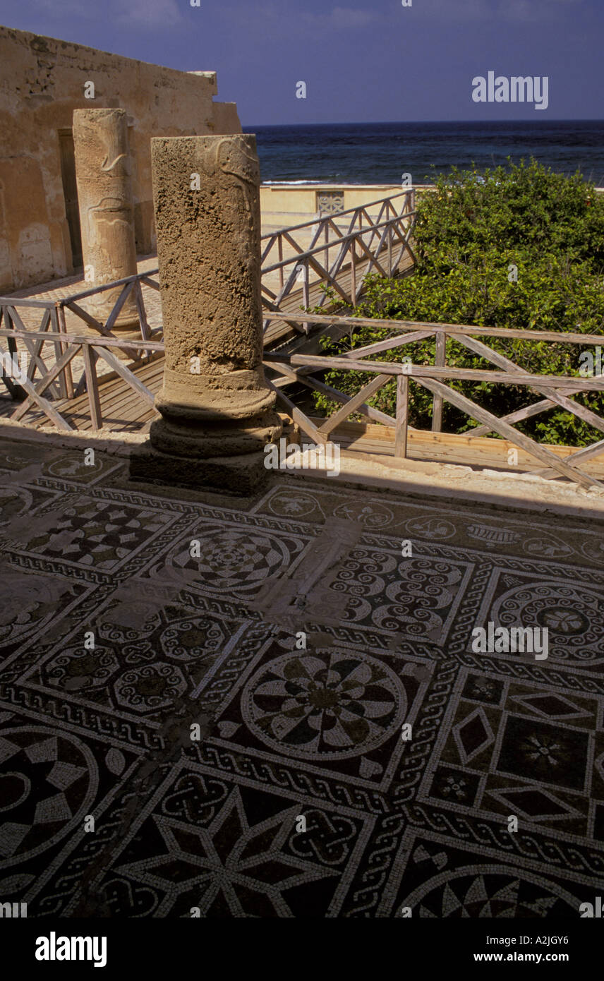 Africa, Libya, Villa Silin Stock Photo - Alamy