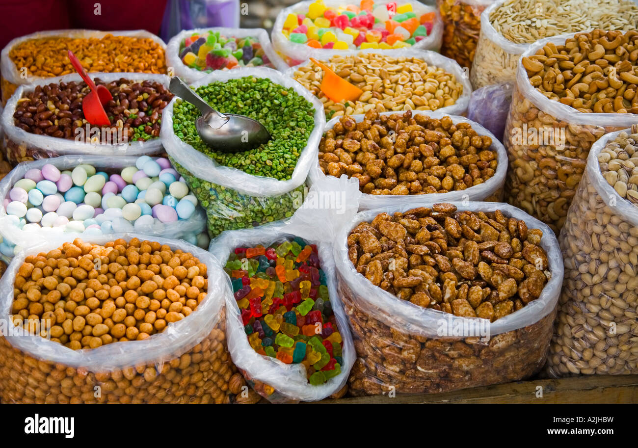 Candies and nuts hi-res stock photography and images - Alamy