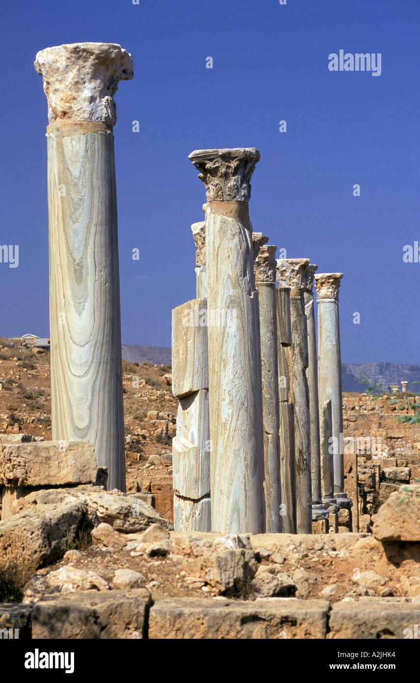 Apollonia libya ruins hi-res stock photography and images - Alamy
