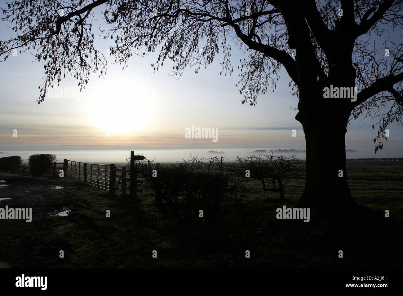 Public right of way sign The Wolds East Yorkshire Stock Photo - Alamy