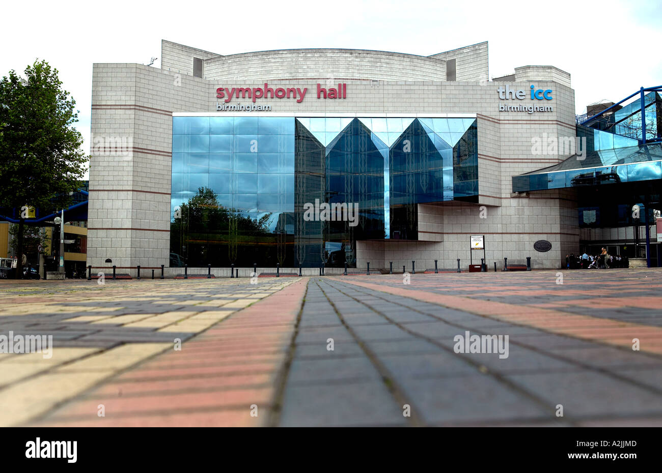 Symphony Hall concert and conference building Birmingham UK Stock Photo ...