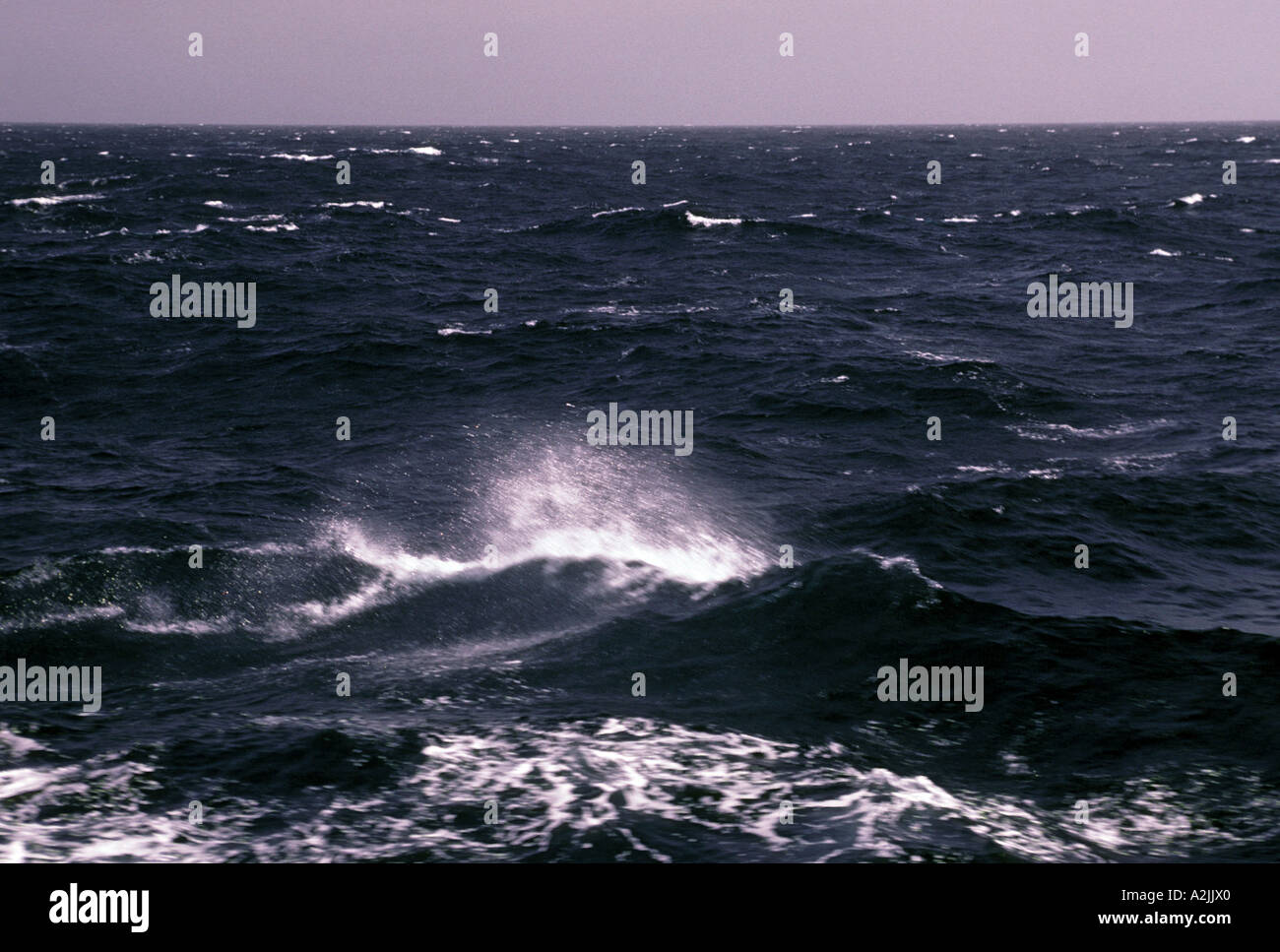 Antarctica, Sub-Antarctic Islands, South Georgia. Ocean waves Stock ...