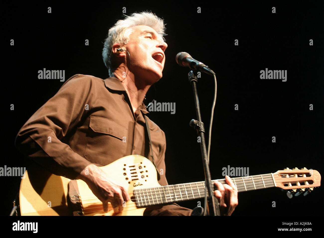 DAVID BYRNE UK musician Stock Photo - Alamy