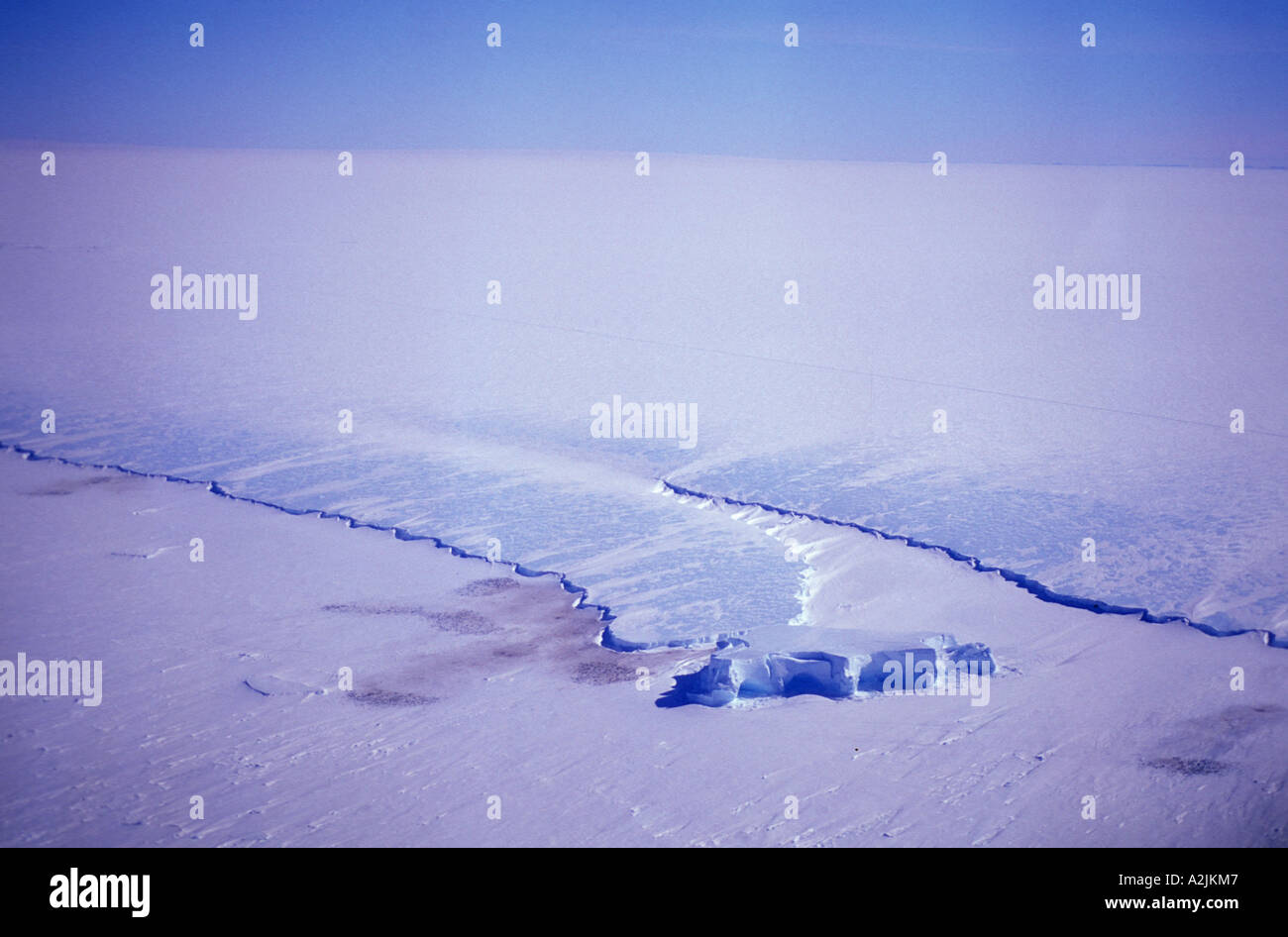 Antarctica. Pack ice Stock Photo - Alamy