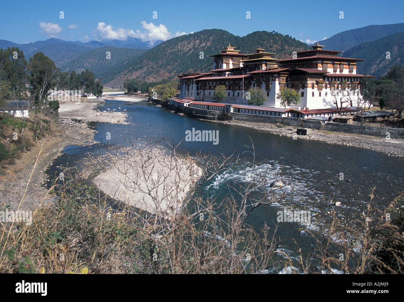 Punakha, Bhutan. Punakha Dzong Stock Photo - Alamy