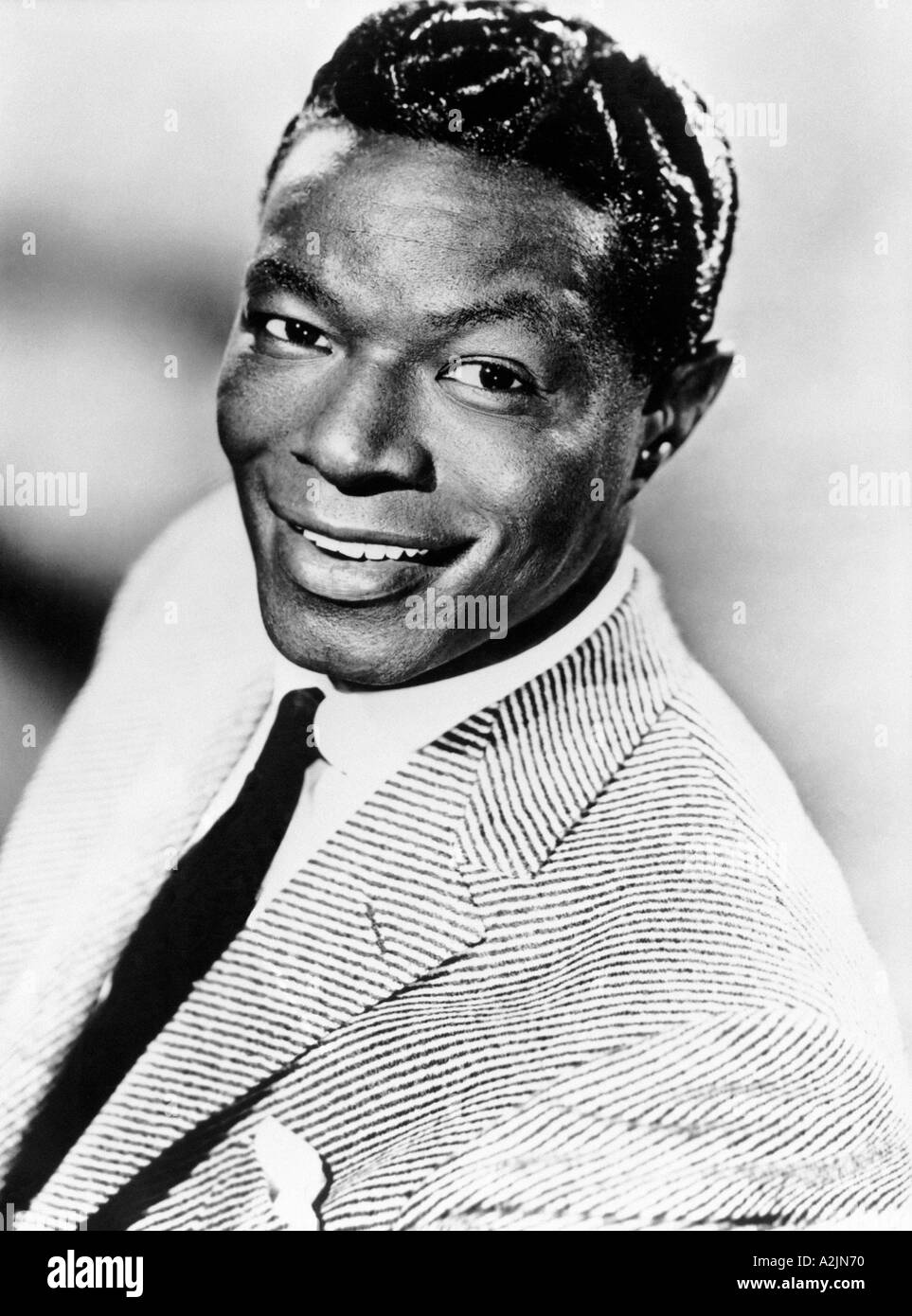 NAT KING COLE (1919-1965) American singer about 1964 Stock Photo - Alamy