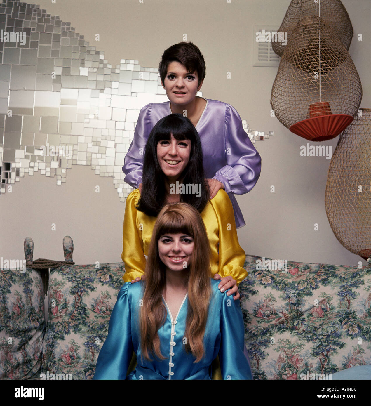 REPARATA AND THE DELRONS US girl group in July 1968 from top Mary ...