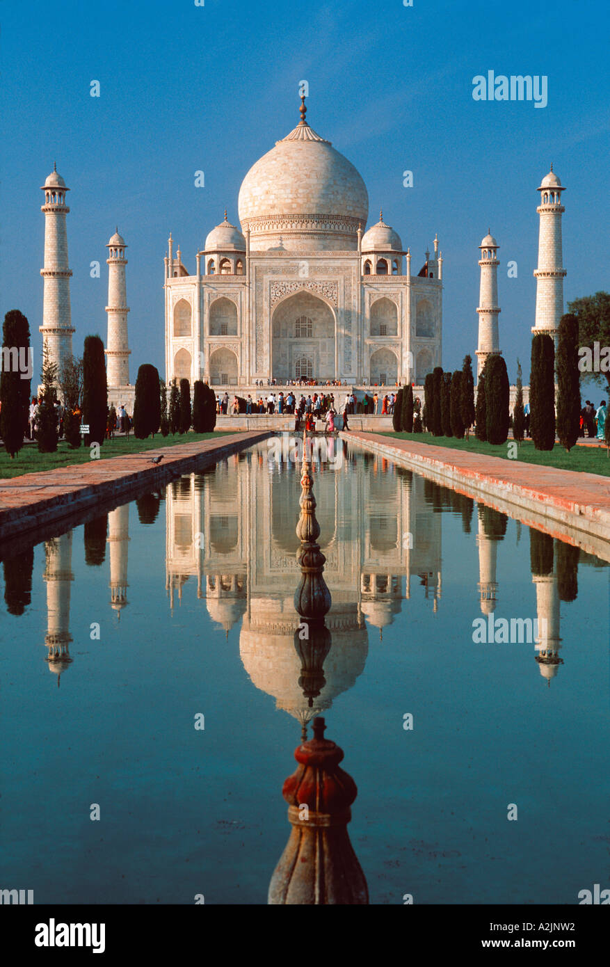 Taj Mahal, Built by Shah Jahan in memory of Mumtaz Mahal (his wife ...