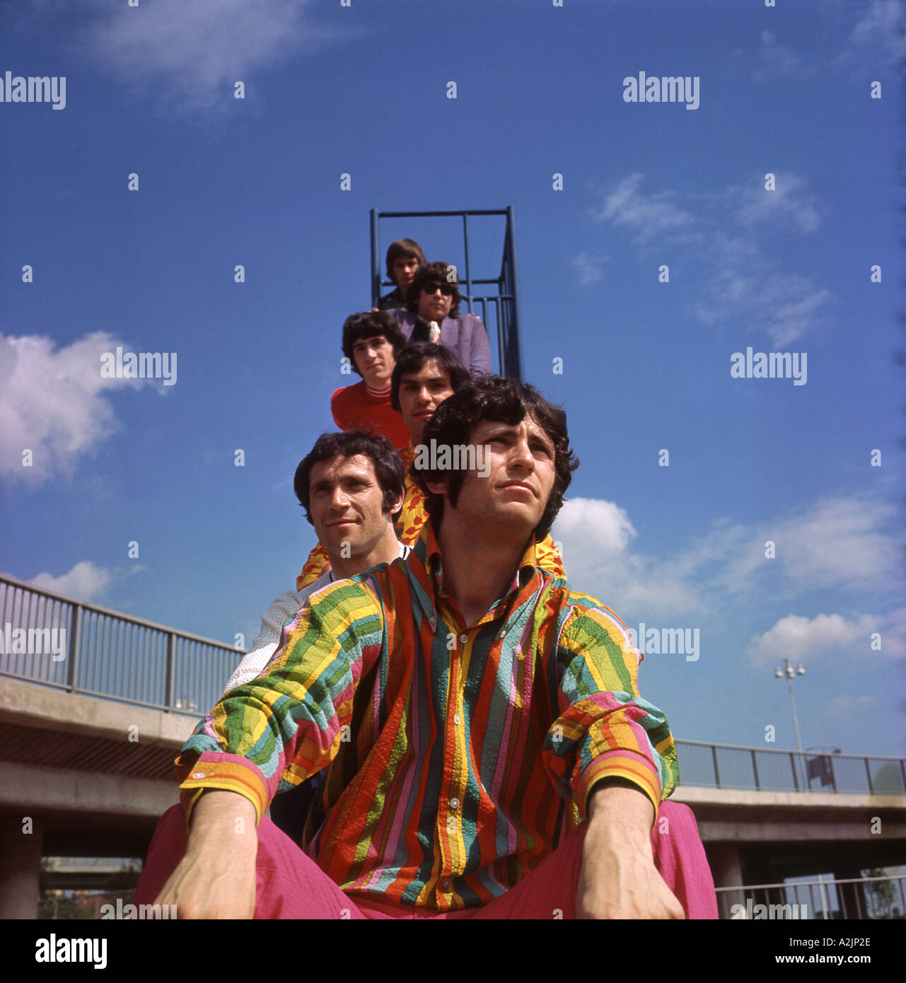 SIMON DUPREE AND THE BIG SOUND UK pop group in 1967 with Dupree in ...